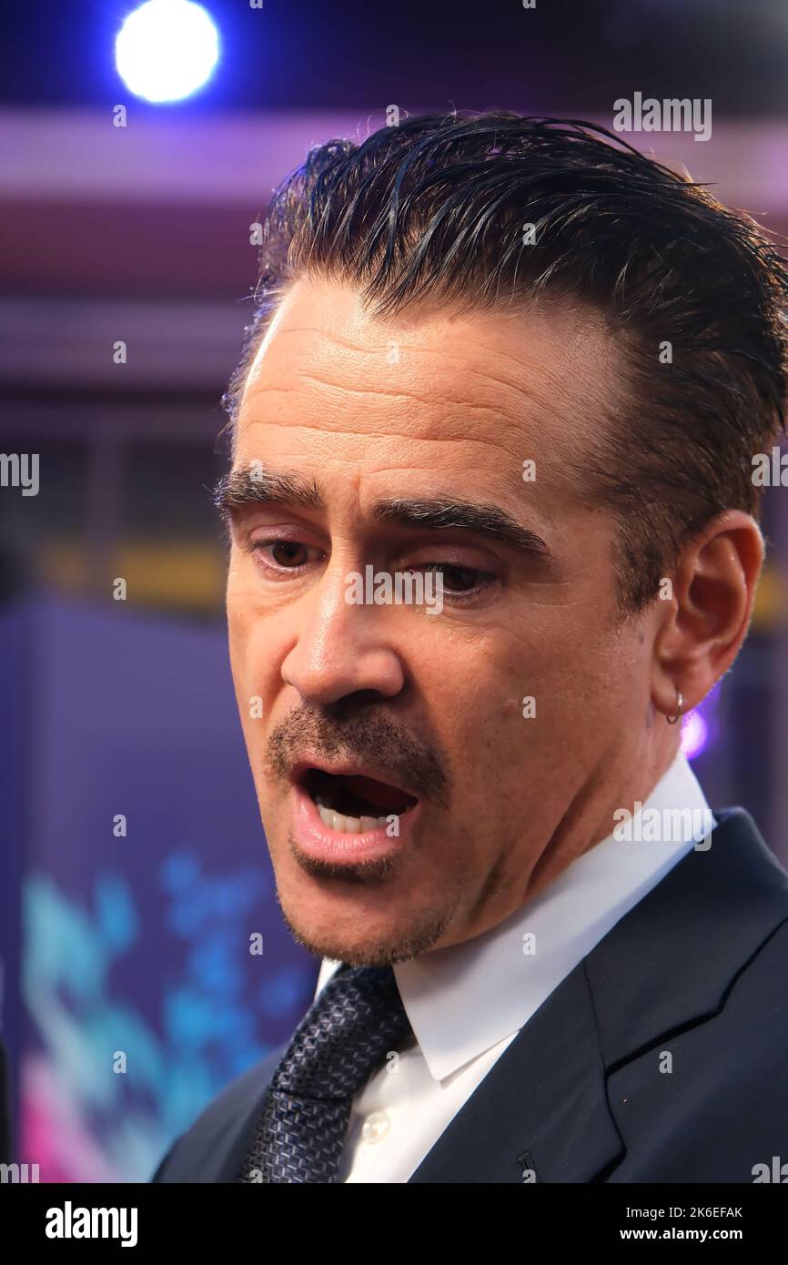 London, UK, 13/10/2022, Colin Farrell attends the film premiere of 'The ...