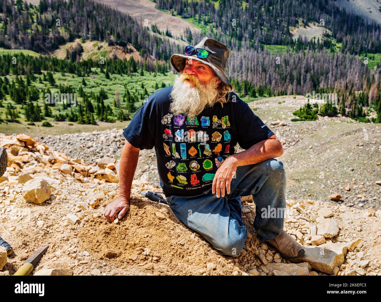 Brian Busse; American Gemtracker; famous gemstone miner; owner of ...