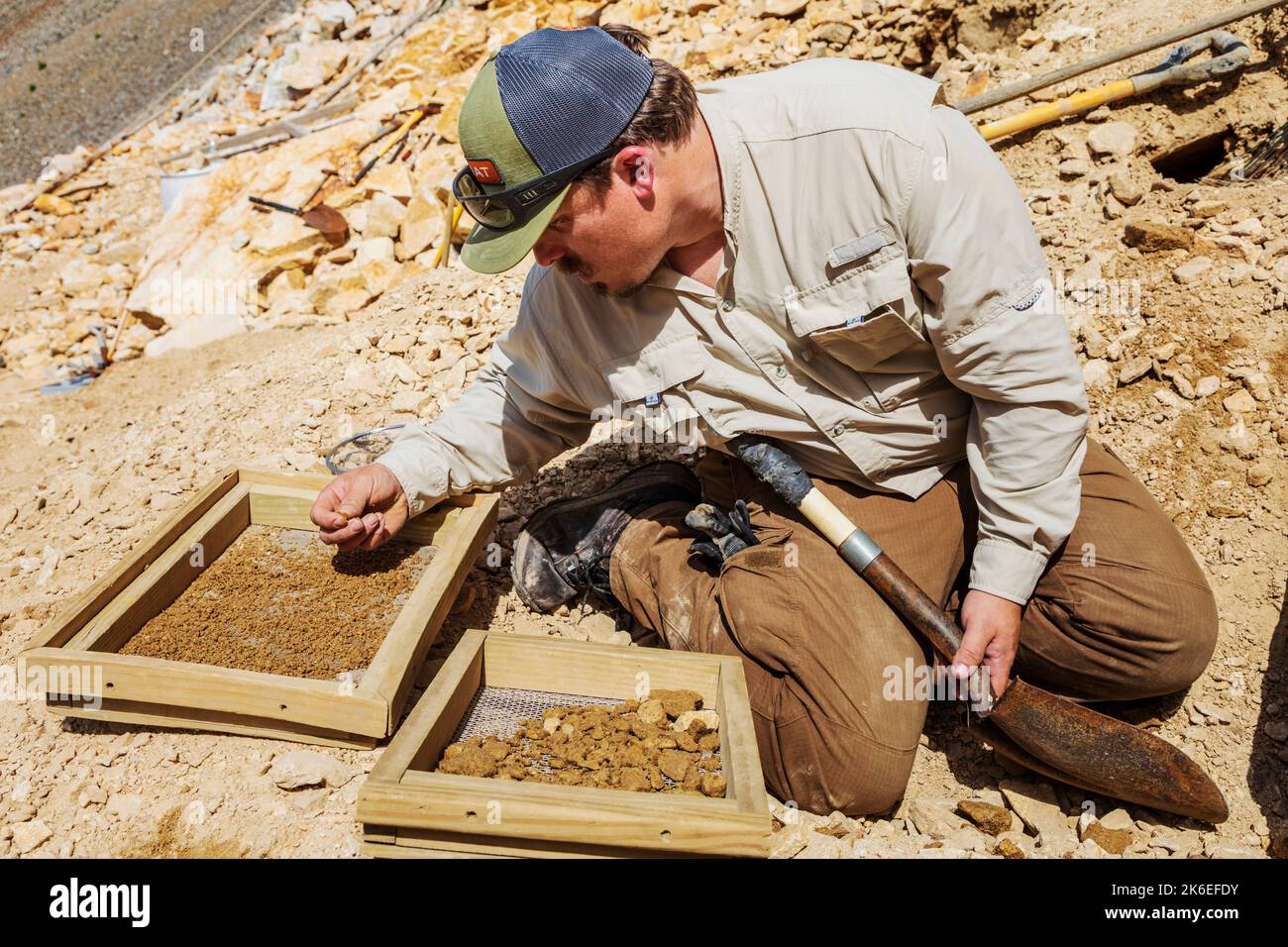 Male prospecting client of Brian Busse; American Gemtracker; famous ...