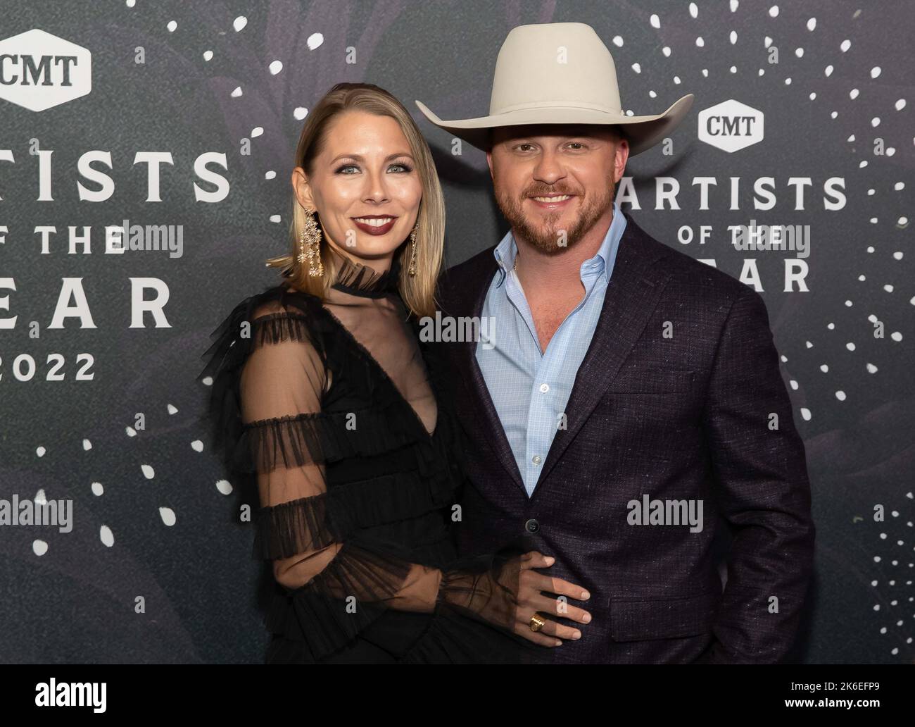Nashville, USA. 12th Oct, 2022. Brandi Johnson and Cody Johnson attend ...