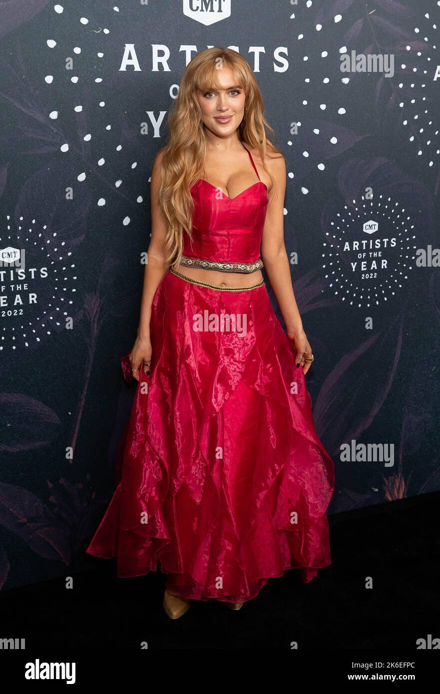 Nashville, USA. 12th Oct, 2022. Laci Kaye Booth attends the 2022 CMT ...
