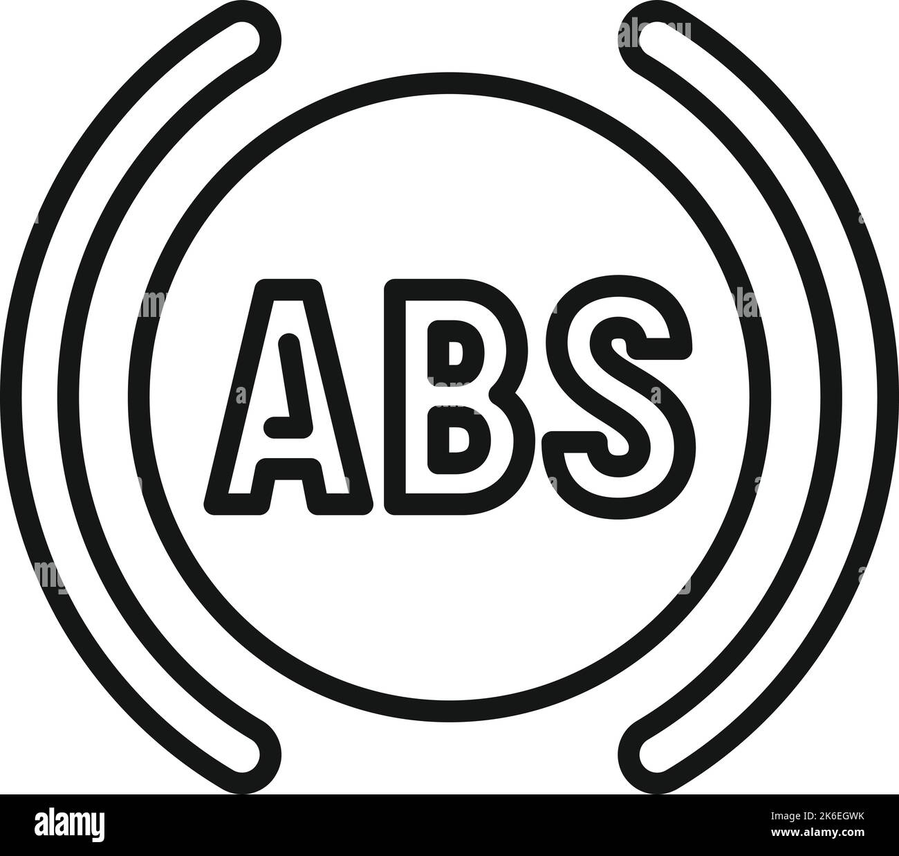 Abs brake Stock Vector Images - Alamy
