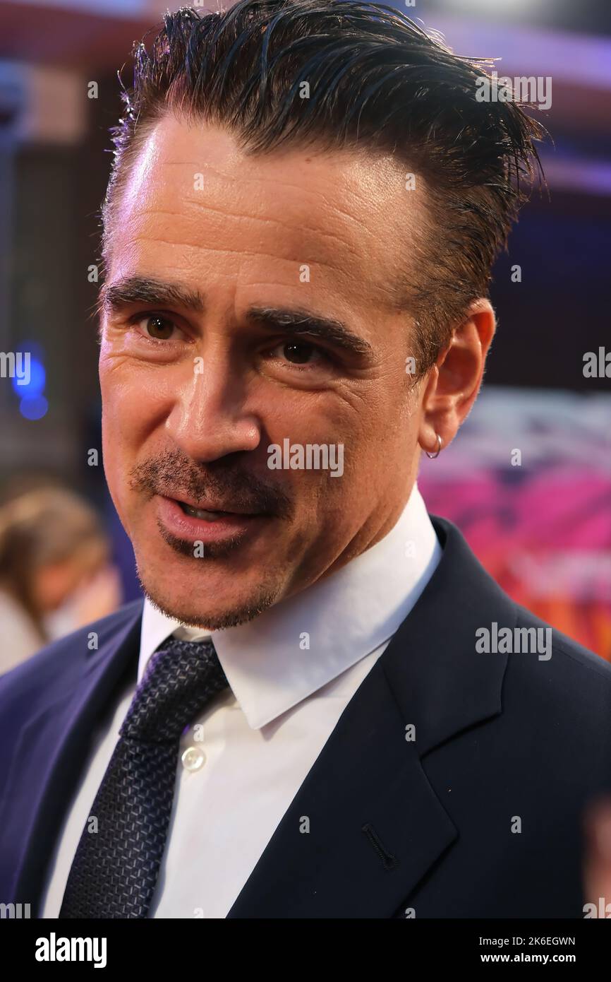 London, UK, 13/10/2022, Colin Farrell attends the film premiere of 'The ...