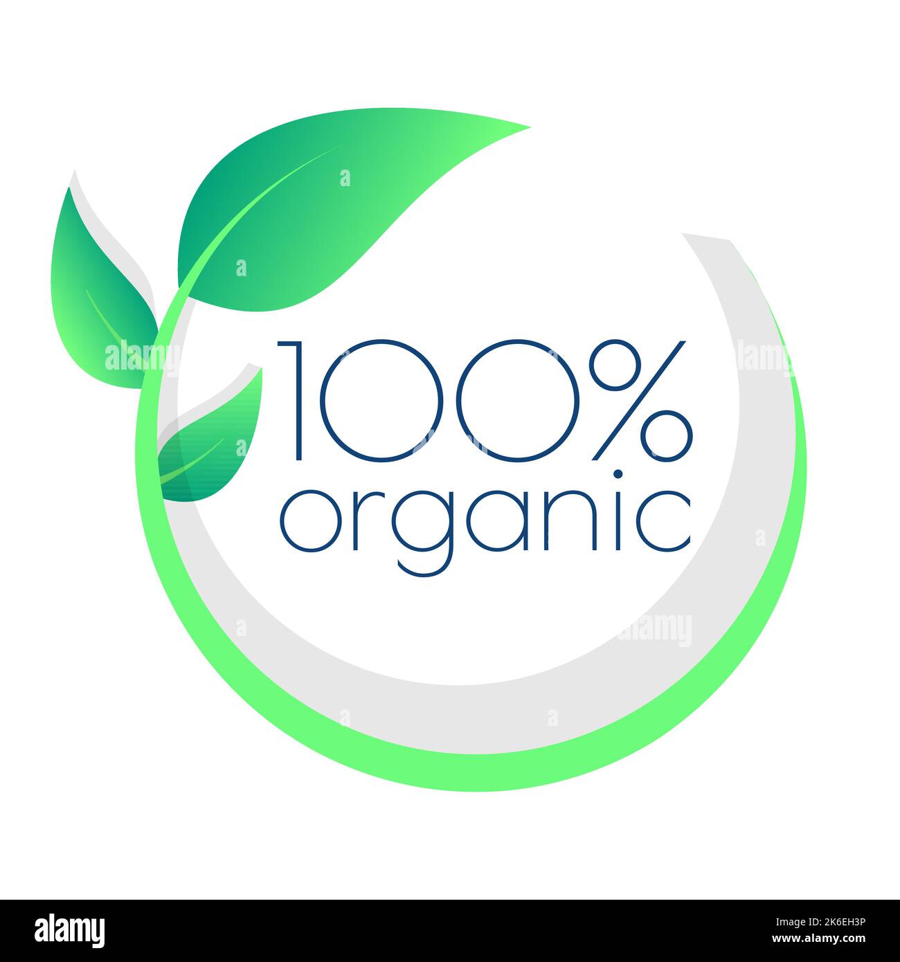 100 percent organic stamp, label. Vector Stock Vector Image & Art - Alamy
