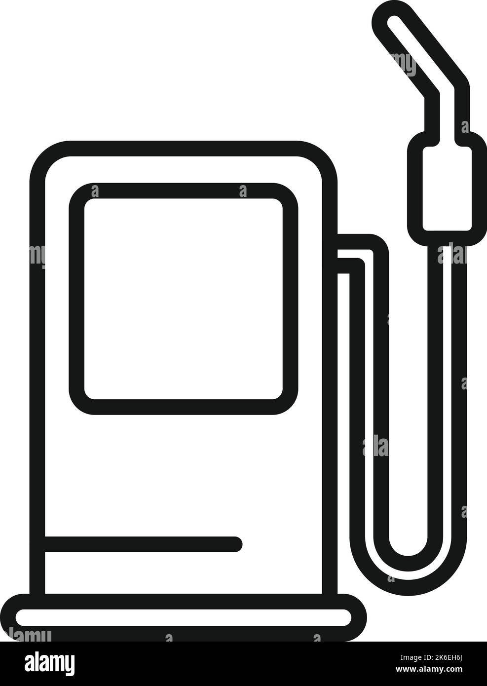 Fuel pistol icon outline vector. Vehicle oil. Car automotive Stock ...