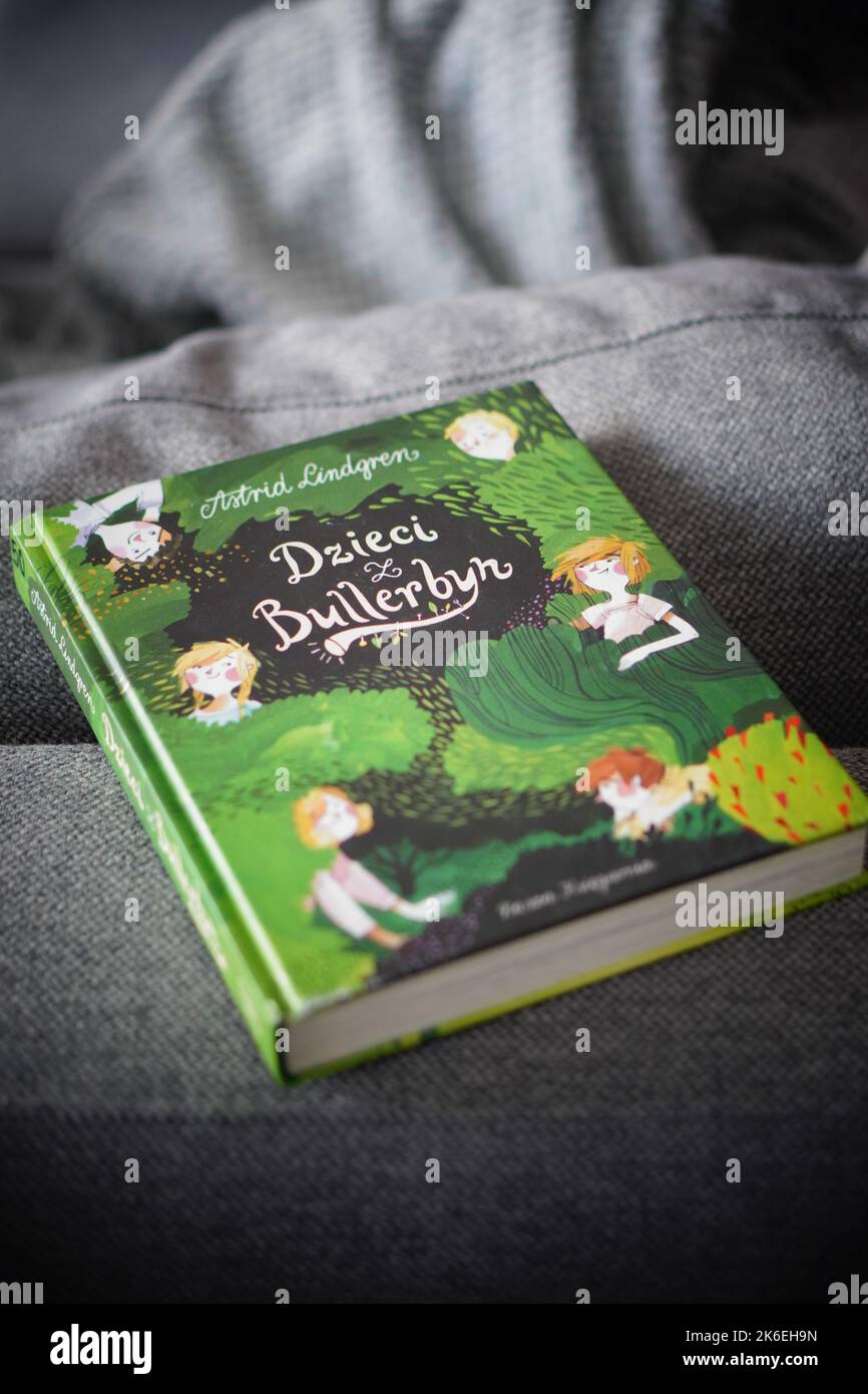 The Polish version of Astrid Lindgren "The Six Bullerby Children" book ...