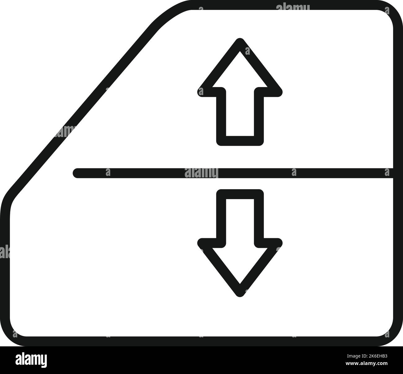 Car move window icon outline vector. Spare motor. Brake part Stock ...