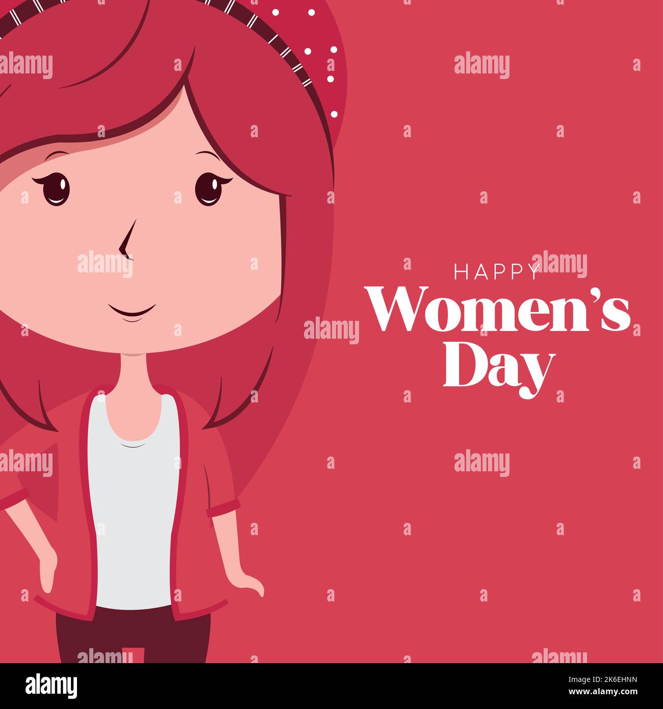 Happy women day poster Vector Stock Vector Image & Art - Alamy