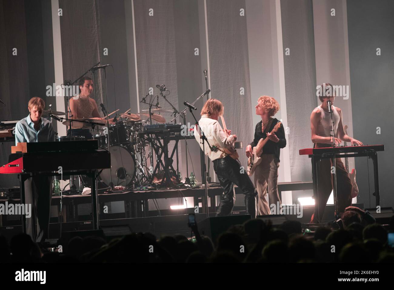 Australian pop band Parcels wrapping up their European tour at the UFO ...