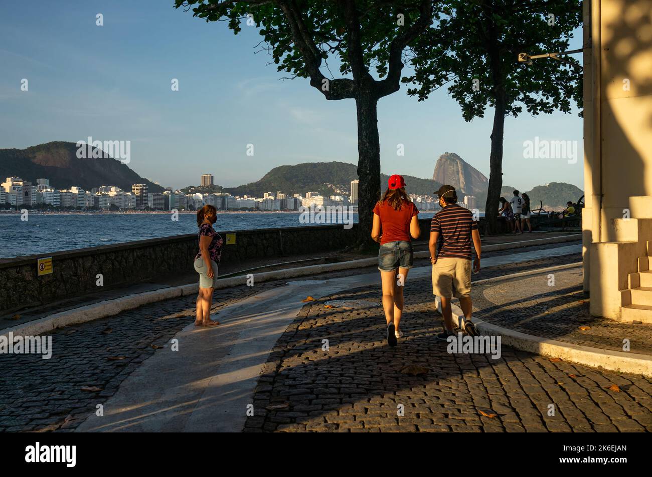 RIO DE JANEIRO - BRAZIL: JAN 23, 2022: Tourists entering Fort ...