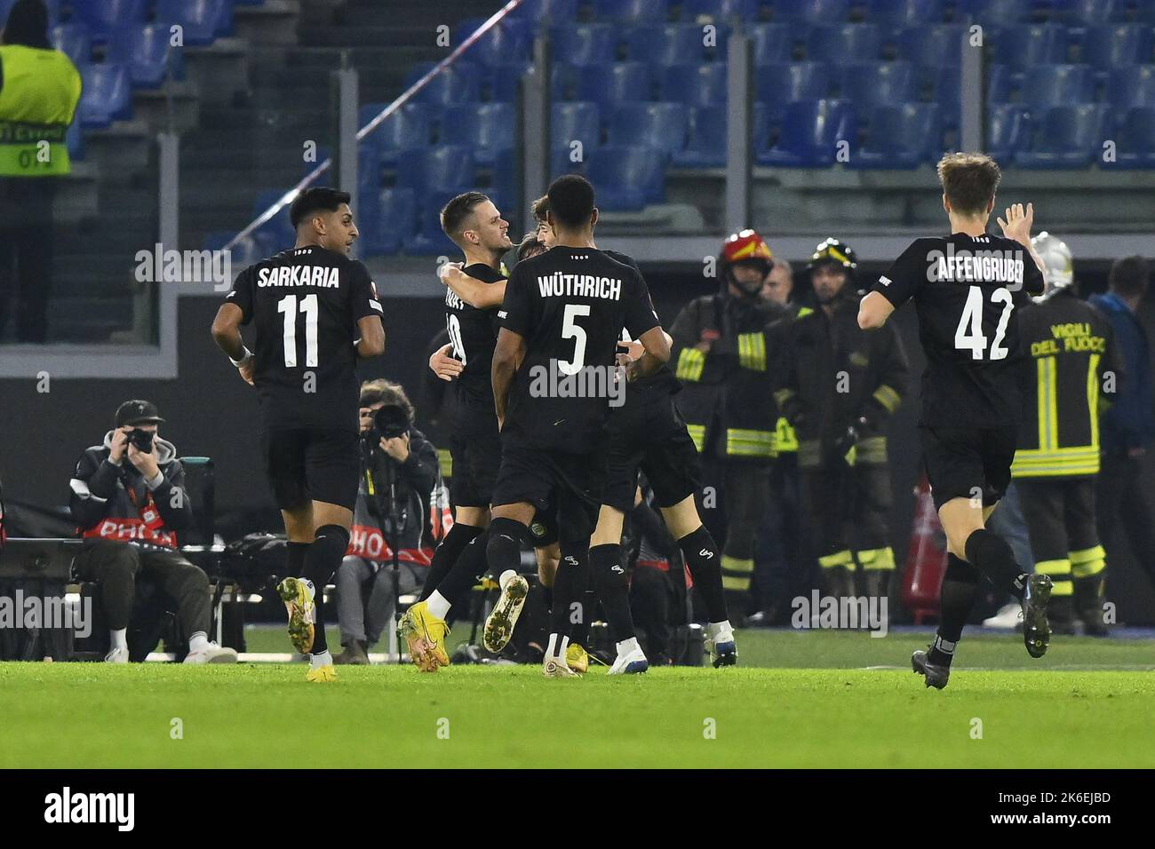 Rome, Italy, 13/10/2022, William Boving of SK Sturm Graz during the ...