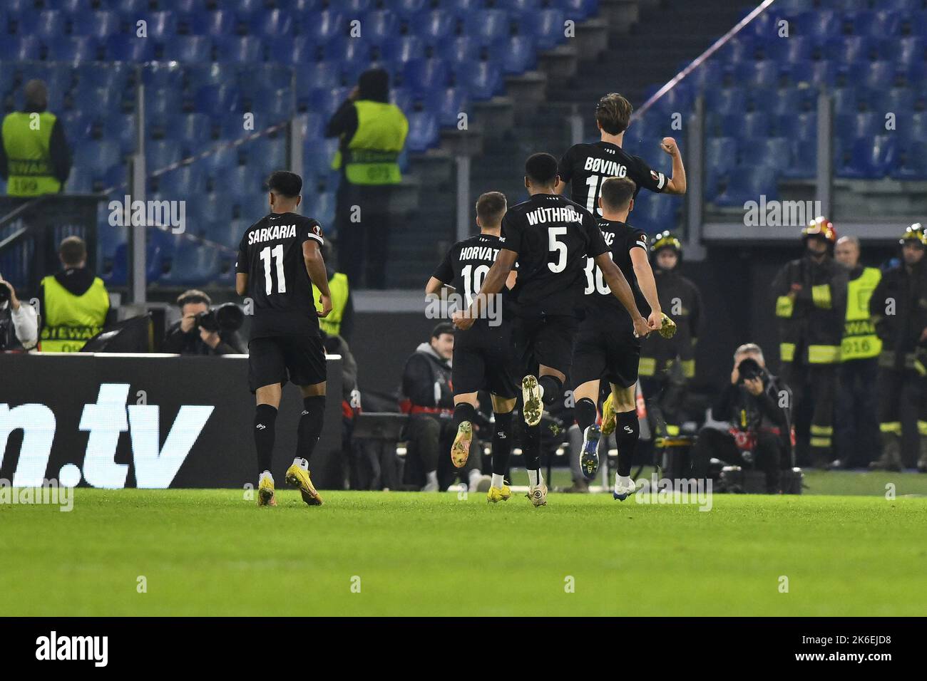 Rome, Italy, 13/10/2022, William Boving of SK Sturm Graz during the ...