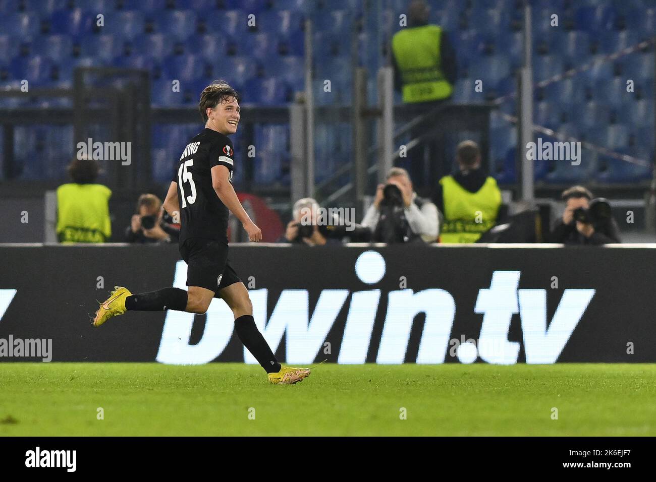 Rome, Italy, 13/10/2022, William Boving of SK Sturm Graz during the ...