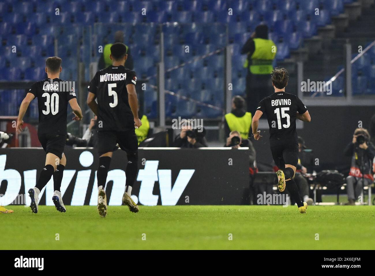 Rome, Italy, 13/10/2022, William Boving of SK Sturm Graz during the ...