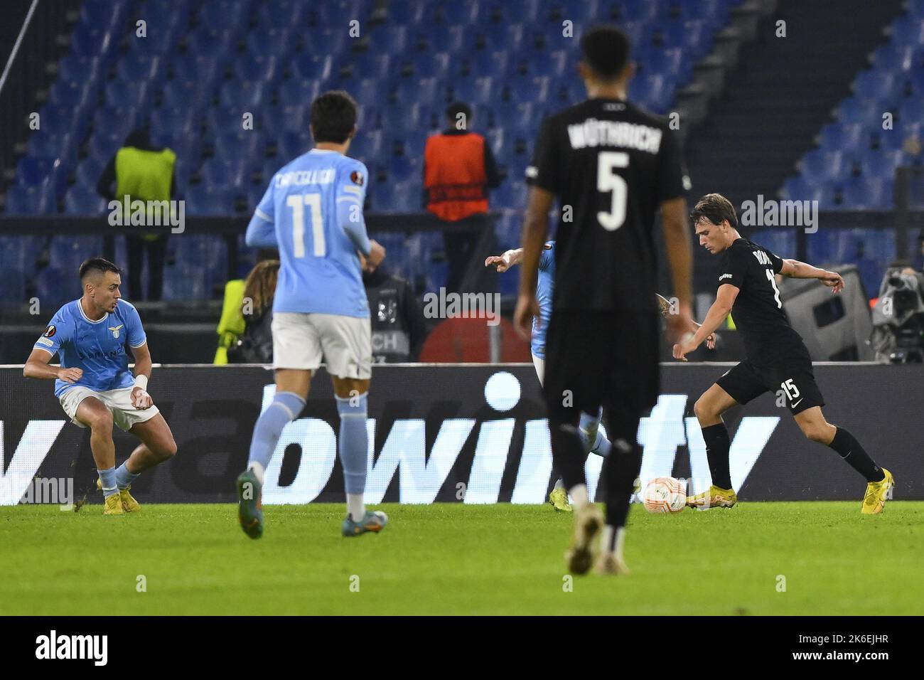 Rome, Italy, 13/10/2022, William Boving of SK Sturm Graz during the ...