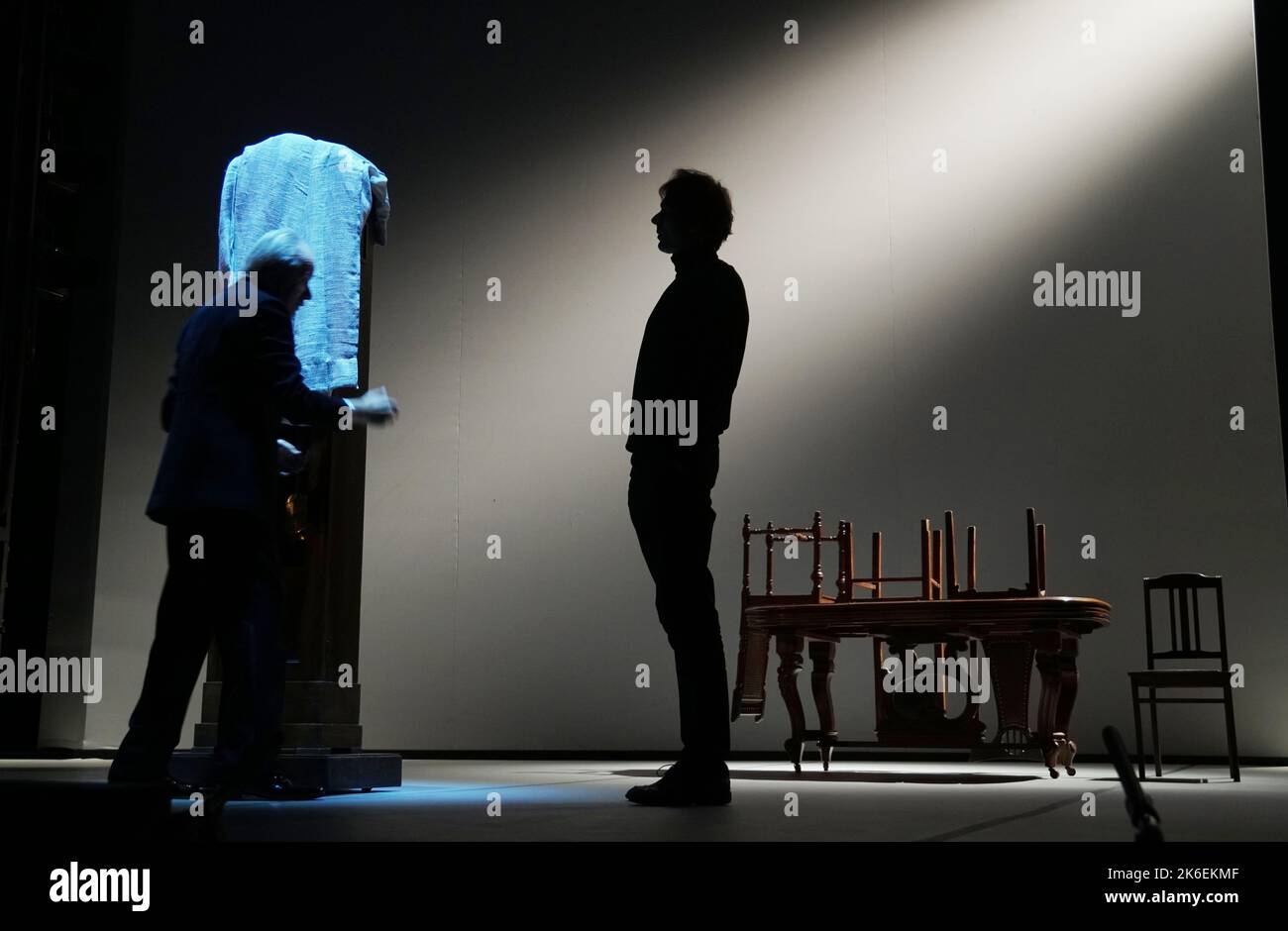 September 13, 2022. - Russia, Moscow. - Mossovet Theatre. 'Solo for ...