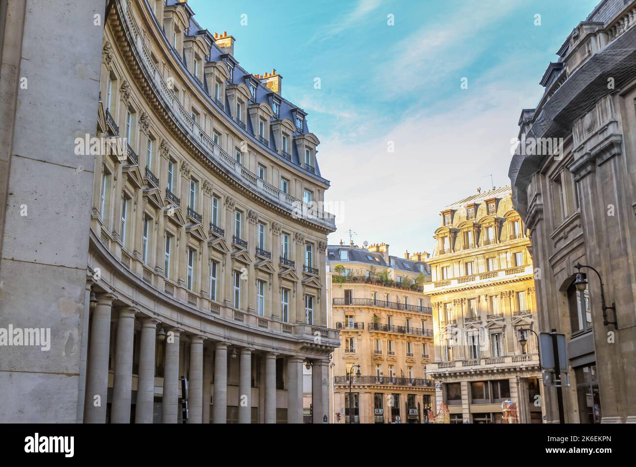 Parisian architecture, urban view on buildings in Paris, France Stock ...