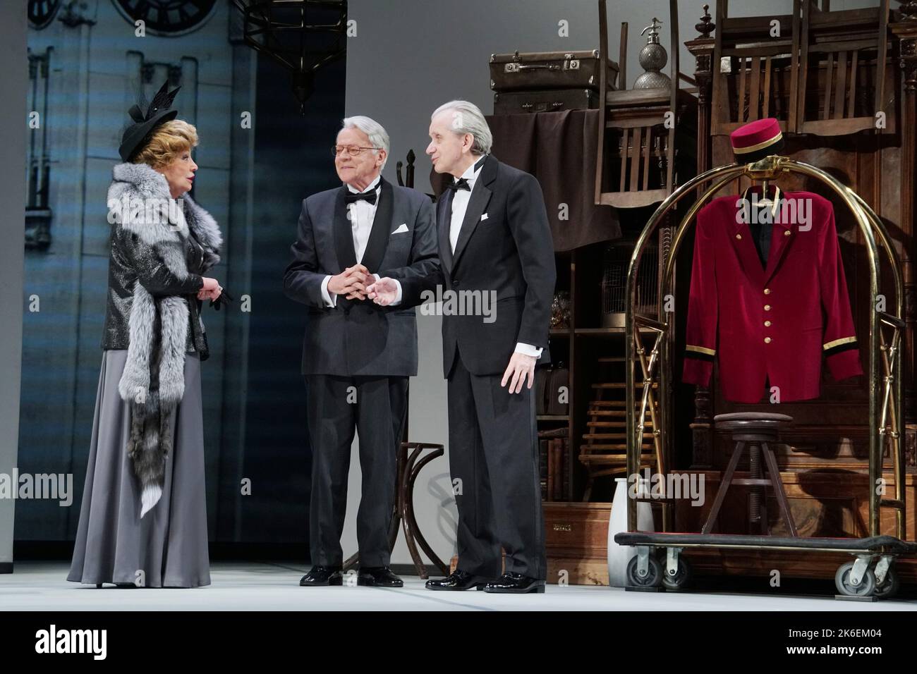 September 13, 2022. - Russia, Moscow. - Mossovet Theatre. 'Solo for ...