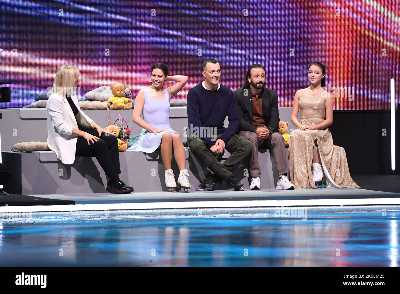 Moscow. Elena Ilinykh, Egor Beroyev, Ilya Averbukh and Anna Scherbakova ...