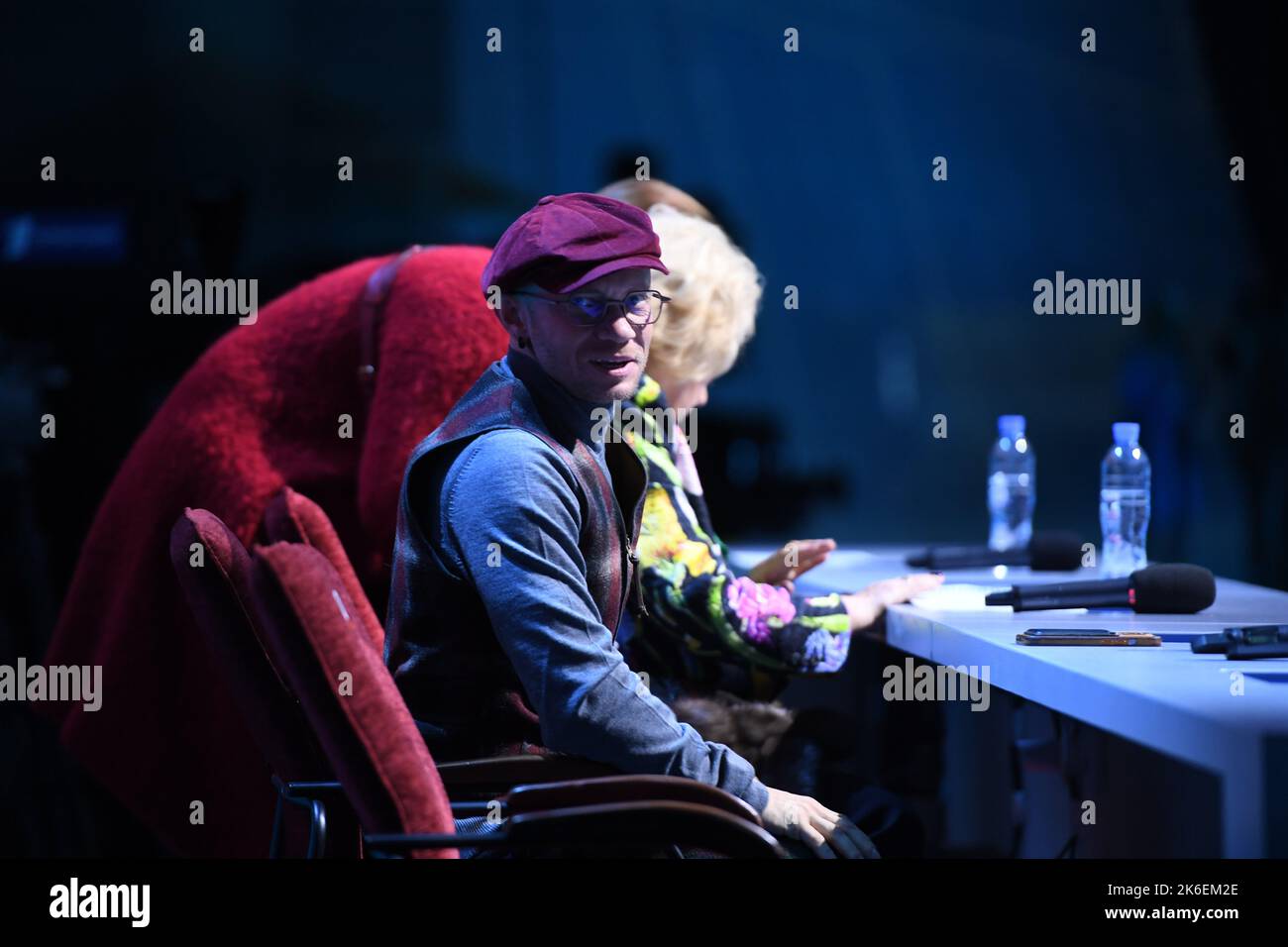 Moscow. The judge Dmitry Khrustalyov on shooting of a new season of a show 'Glacial period'v ...