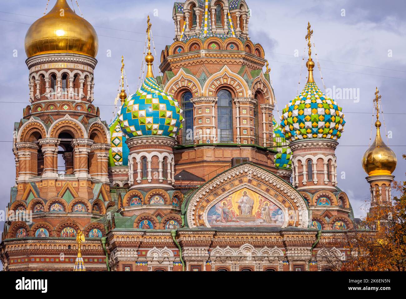 Cathedral of the Resurrection of Christ spilled Blood in St. Petersburg ...
