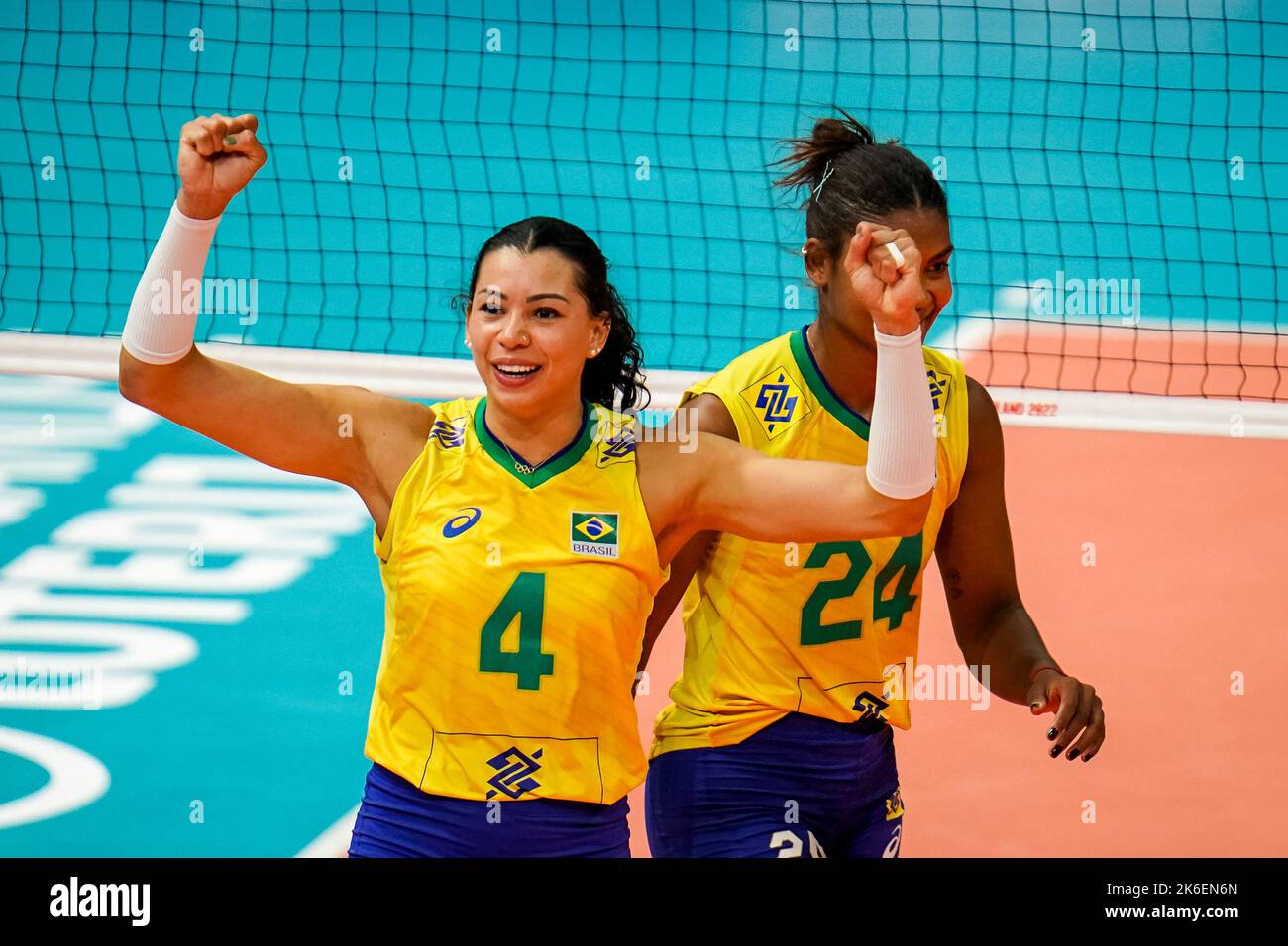APELDOORN, NETHERLANDS - OCTOBER 13: Ana Carolina Da Silva of Brazil ...
