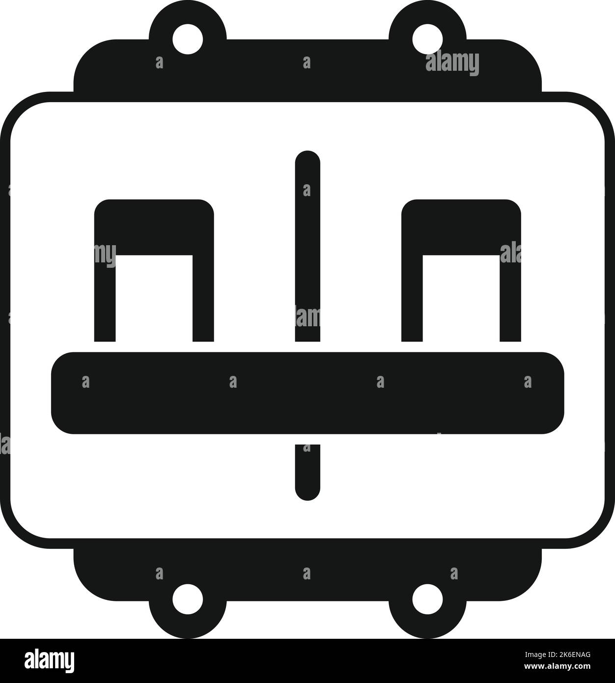 Power breaker icon simple vector. Fuse box. Safety power Stock Vector ...