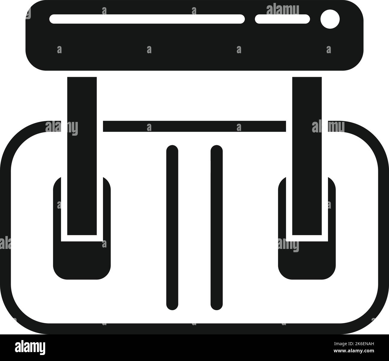 Electrical breaker icon simple vector. Safety power. Home electric ...