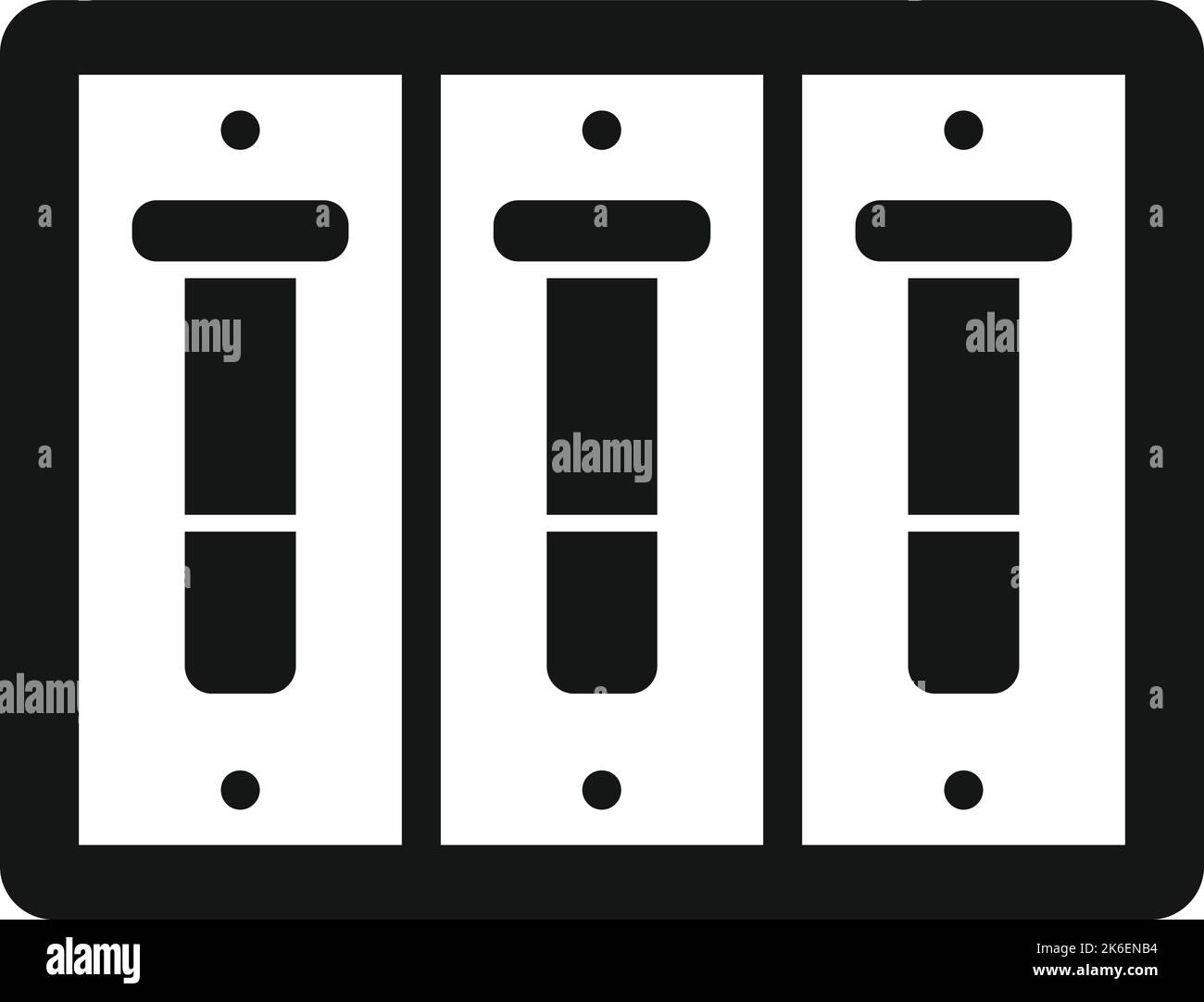 Repair breaker icon simple vector. Safety power. Home short Stock ...