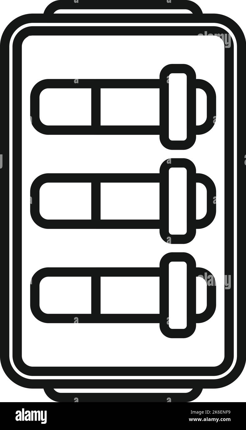 Counter breaker icon outline vector. Circuit box. Electric fuse Stock ... Counter breaker icon outline vector. Circuit box. Electric fuse Stock ...