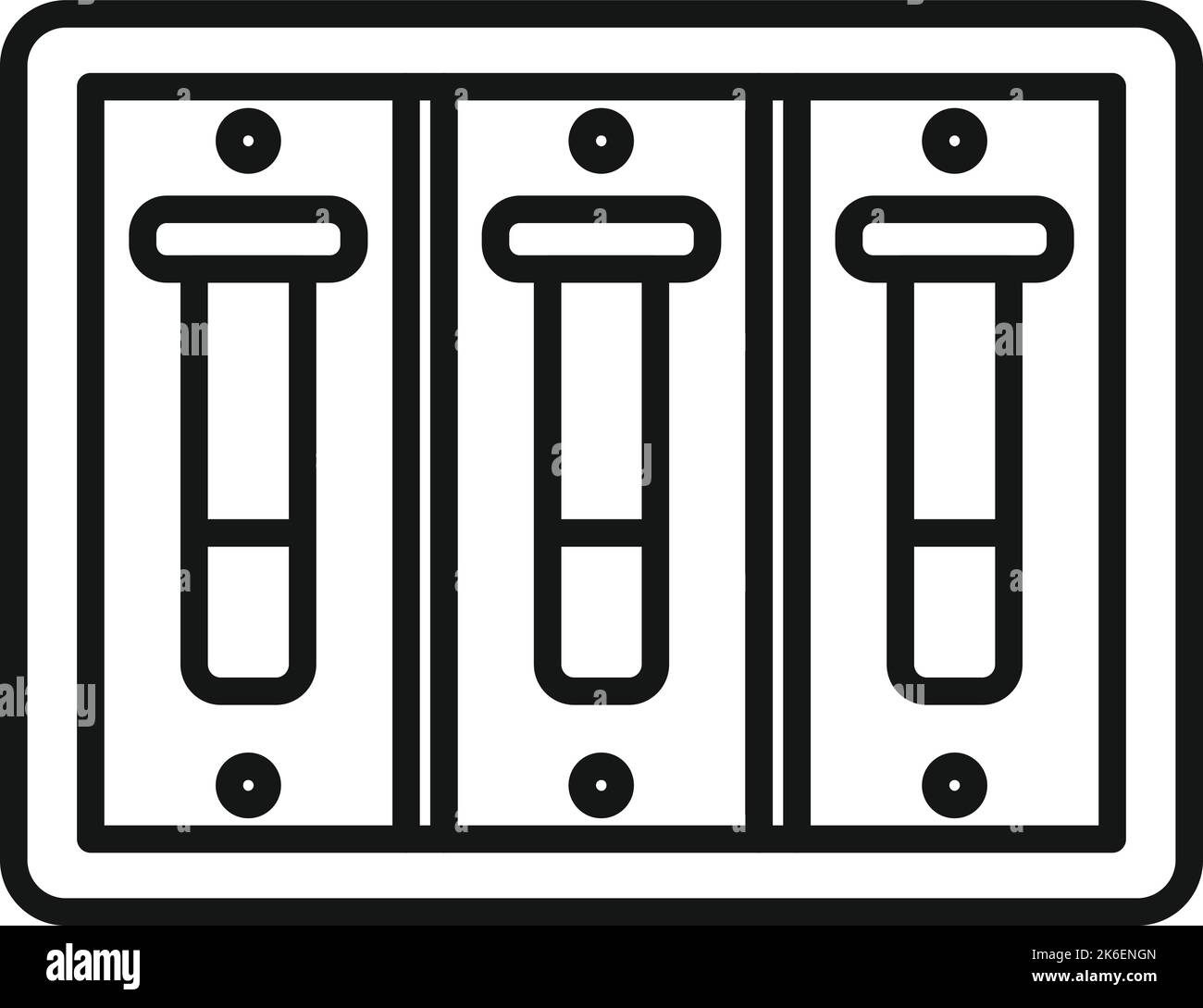 Repair breaker icon outline vector. Safety power. Home short Stock ...