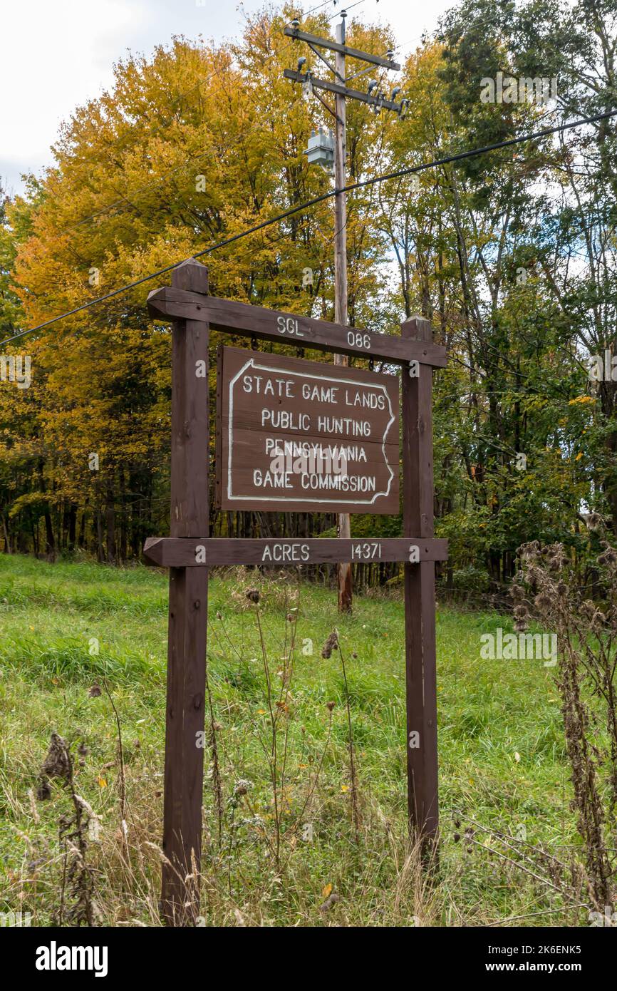 State game land 86 hi-res stock photography and images - Alamy