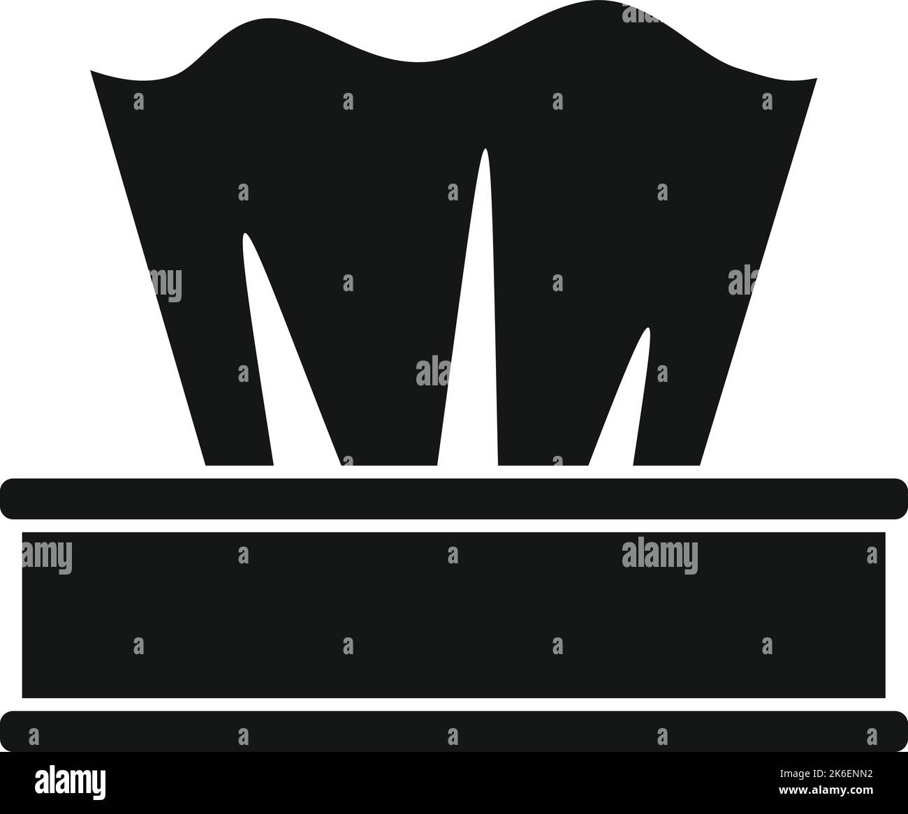 Snot tissue icon simple vector. Wet box. Wipe pack Stock Vector Image ...