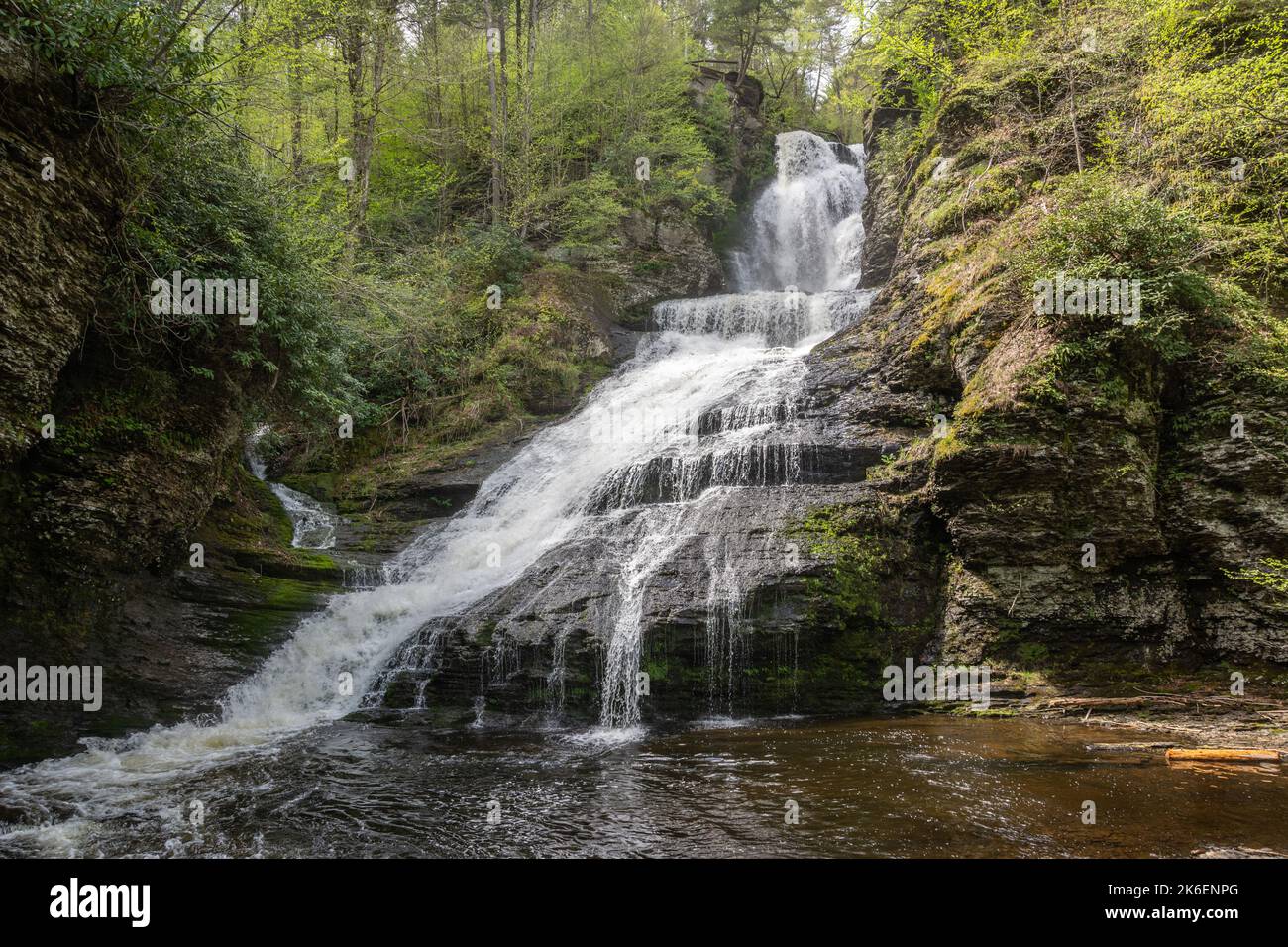 Dingmans Falls in Delaware Water Gap National Recreation Area ...