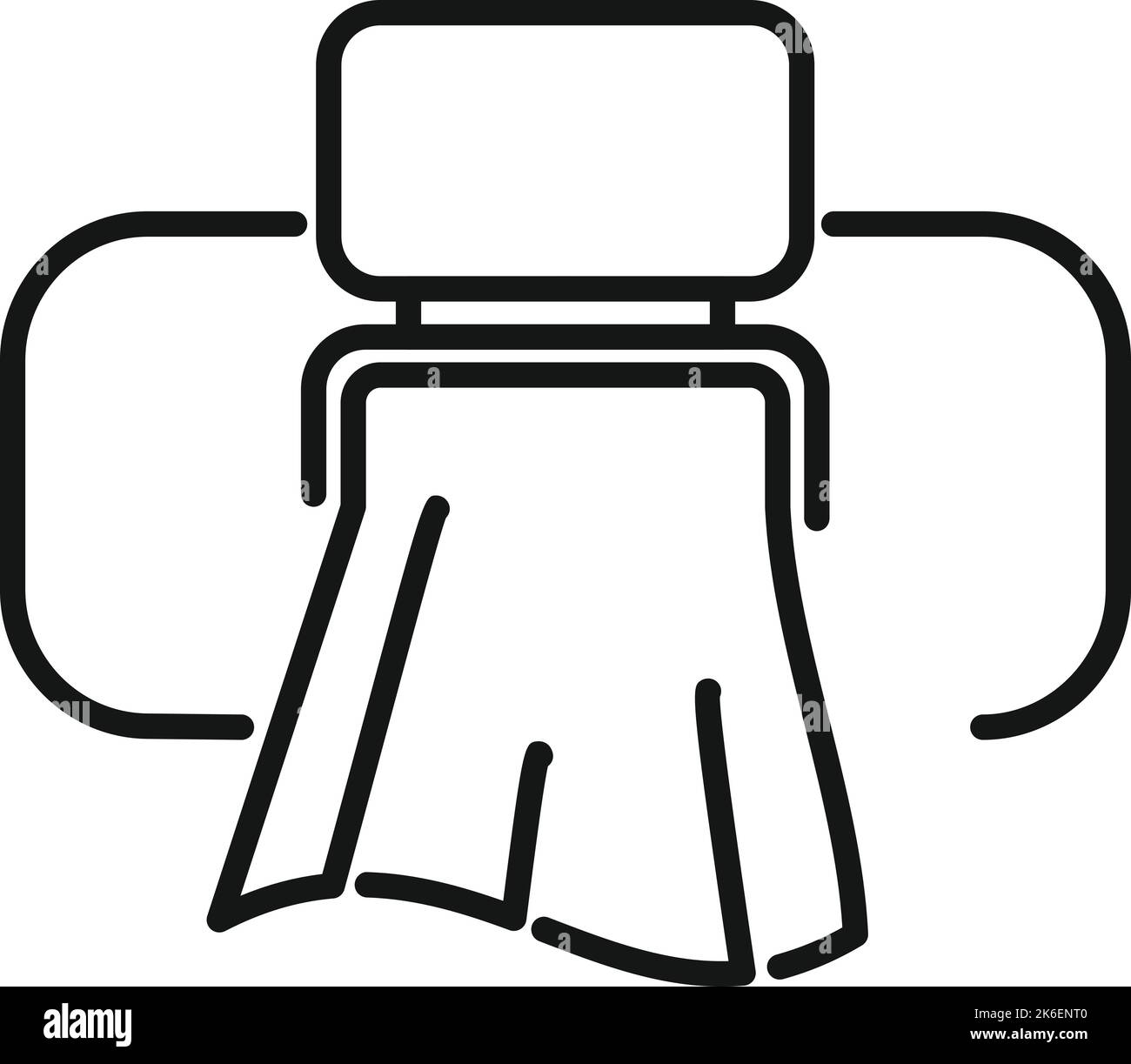 Wet tissue icon outline vector. Paper box. Facial pack Stock Vector ...