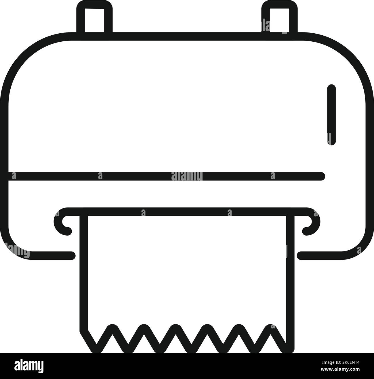 Facial tissue icon outline vector. Toilet wipe. Wet paper Stock Vector ...