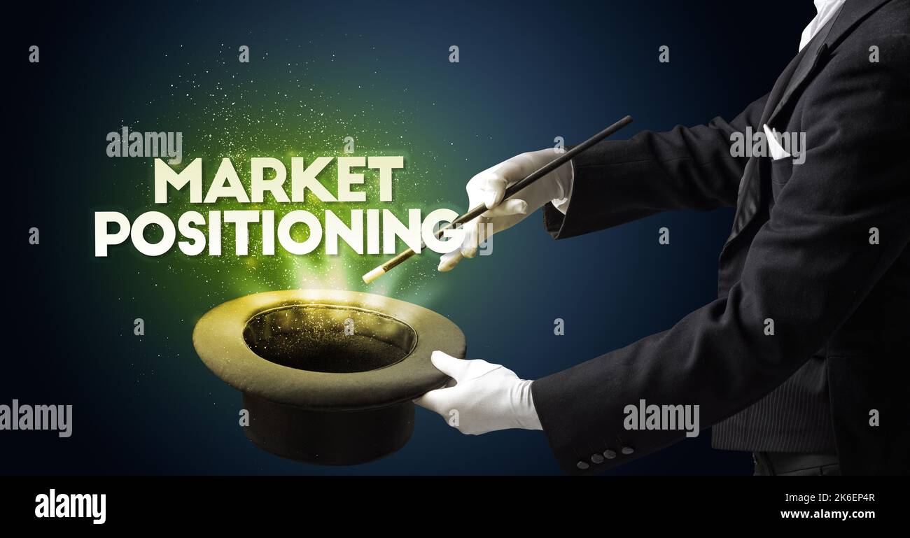 Magician is showing magic trick Stock Photo - Alamy