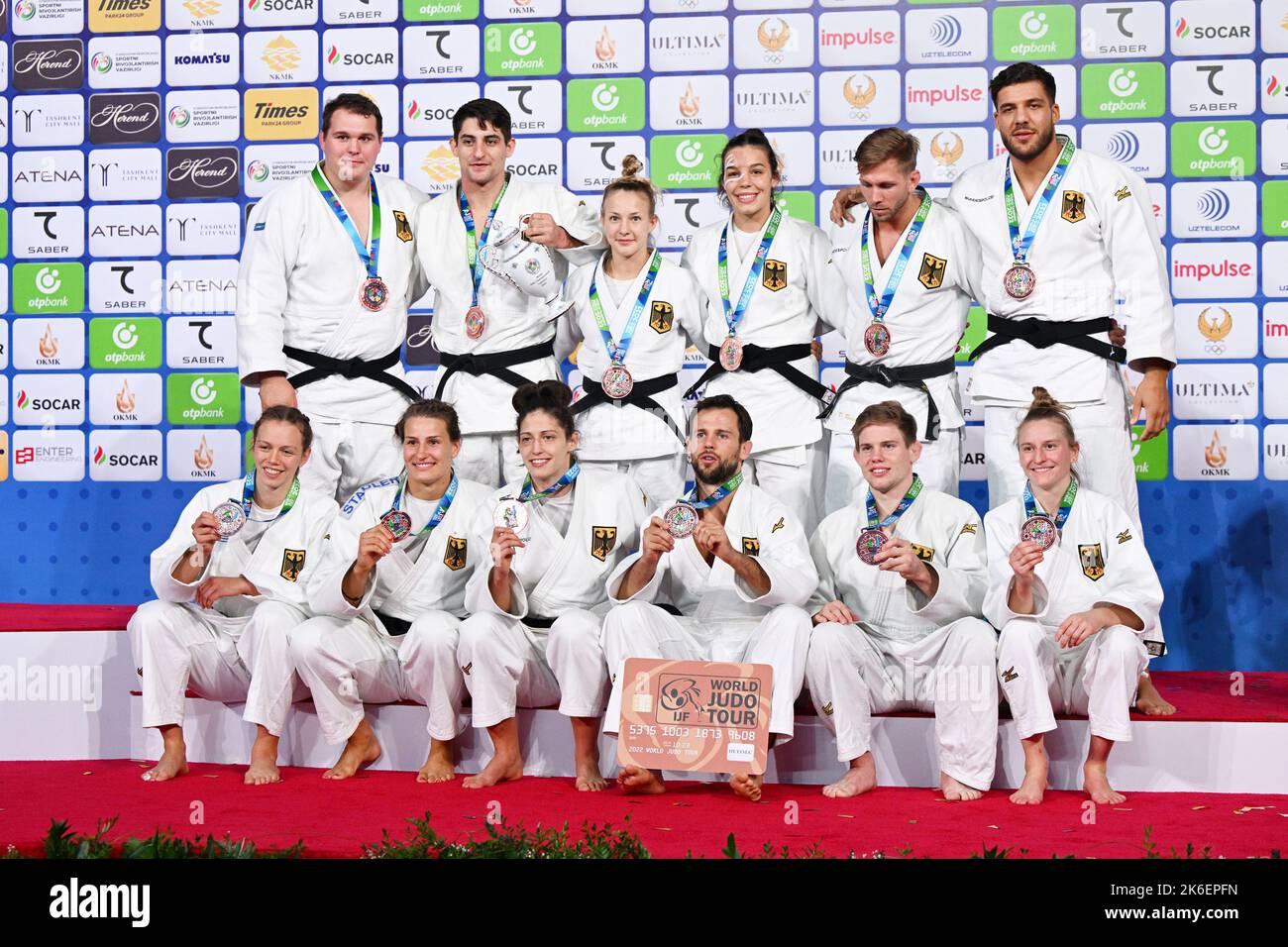 Tashkent, Uzbekistan. Credit: MATSUO. 13th Oct, 2022. Germany team ...