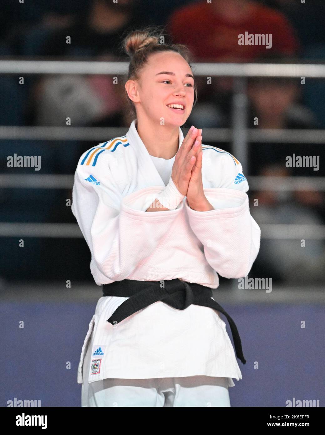 Tashkent, Uzbekistan. Credit: MATSUO. 13th Oct, 2022. Daria Bilodid ...