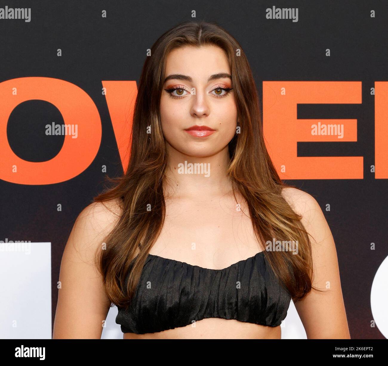 Los Angeles, USA - Oct 11, 2022: Lea Martinez attends the premiere of ...