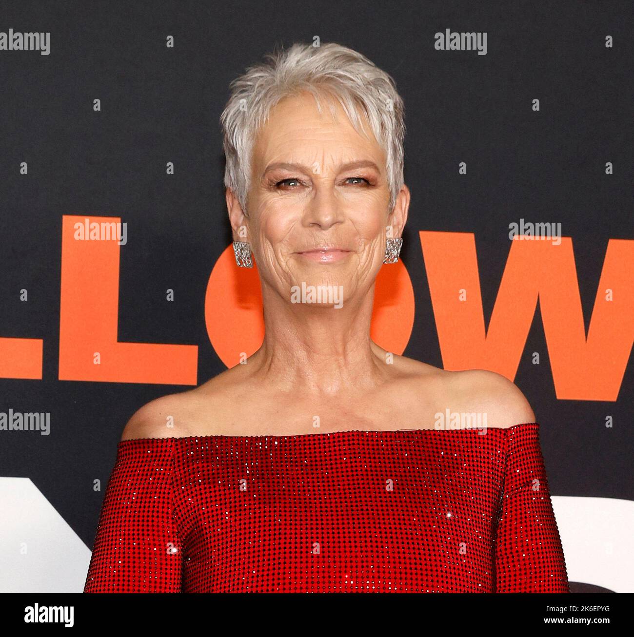 Los Angeles, USA - Oct 11, 2022: Jamie Lee Curtis attends the premiere ...