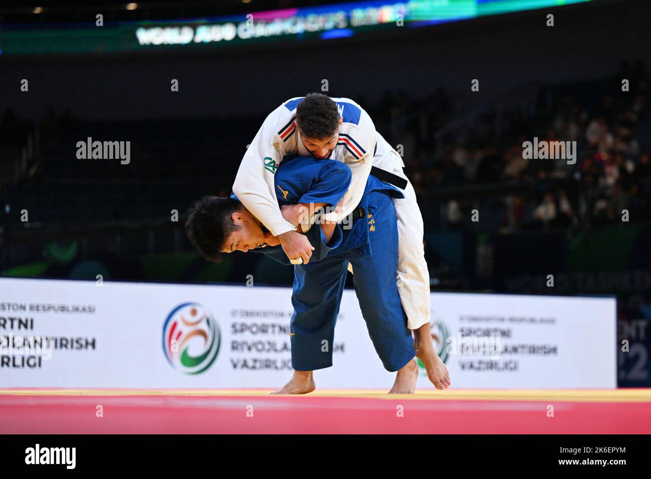 Tashkent, Uzbekistan. Credit: MATSUO. 13th Oct, 2022. (T-B) Alexis ...