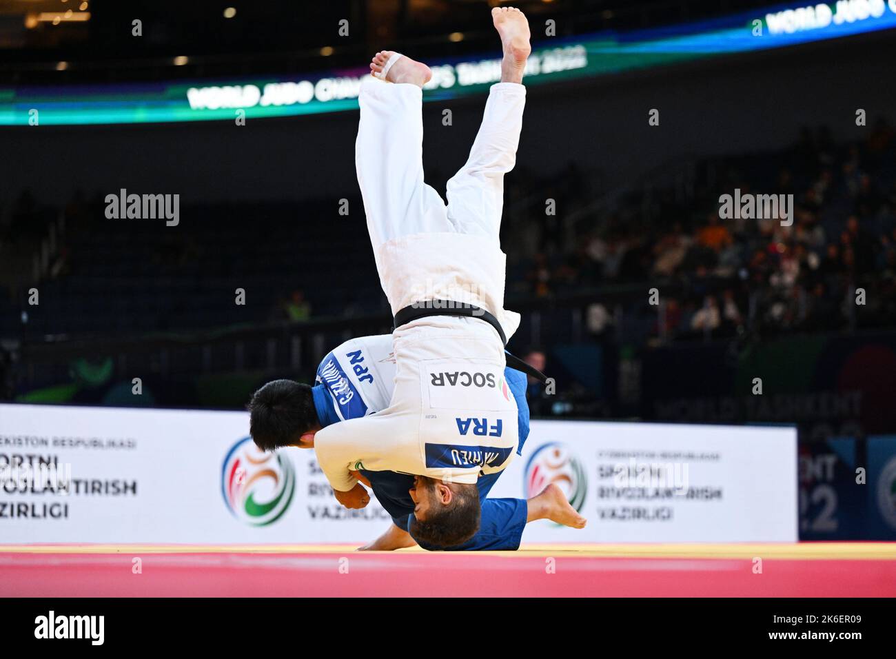 Tashkent, Uzbekistan. Credit: MATSUO. 13th Oct, 2022. (T-B) Alexis ...