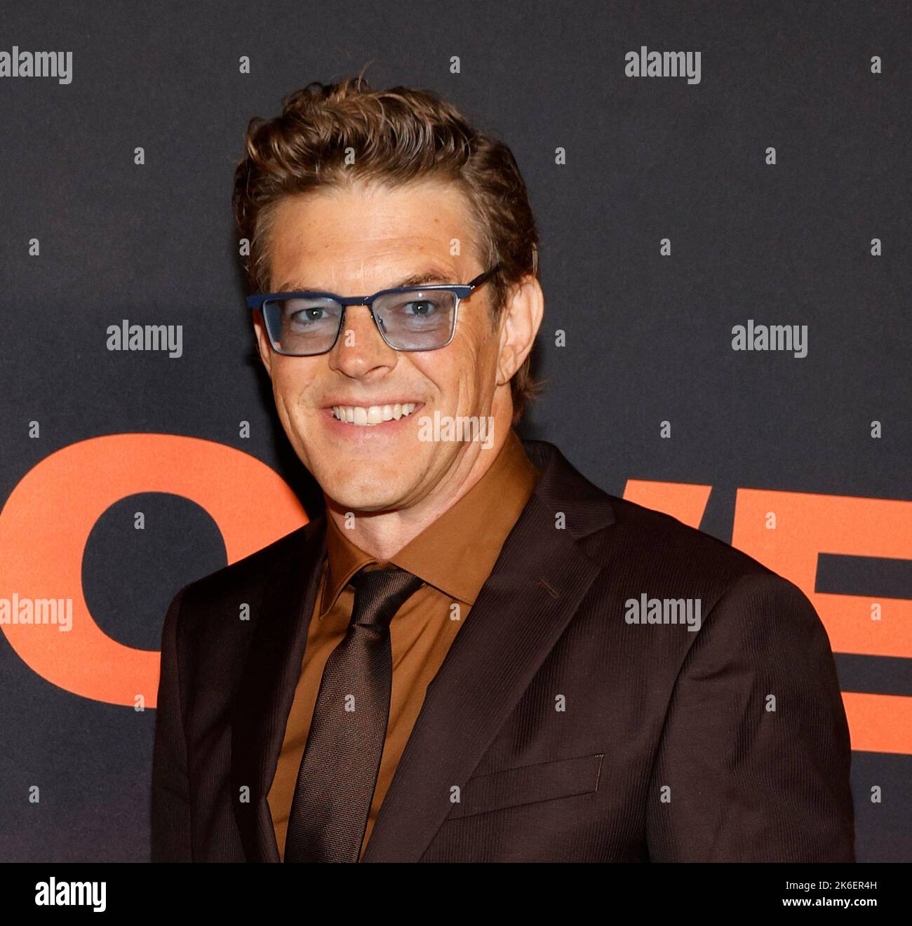 Los Angeles, USA - Oct 11, 2022: Jamie Lee Curtis and Jason Blum attend ...