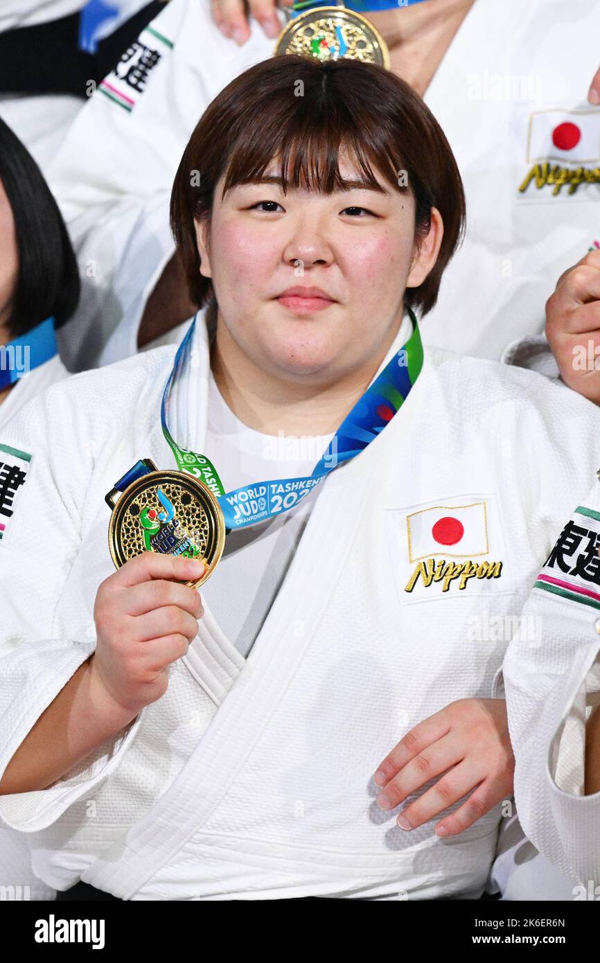 Tashkent, Uzbekistan. Credit: MATSUO. 13th Oct, 2022. Wakaba Tomita ...