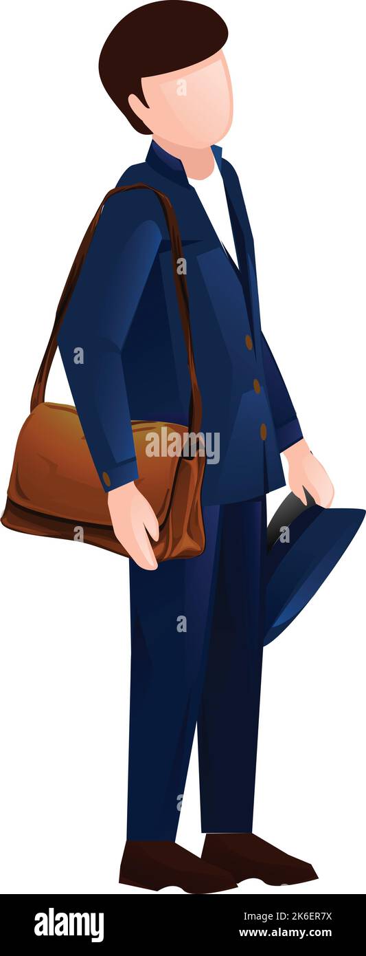 Mailman icon cartoon vector. Mail post. Letter job Stock Vector Image ...