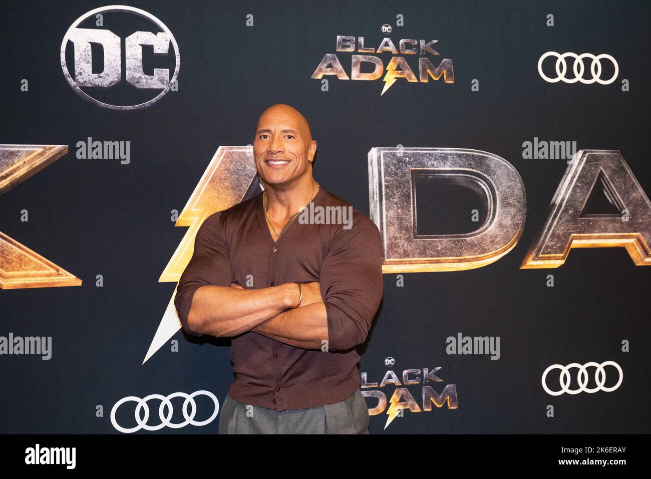 Toronto, Canada Oct. 13, 2022. Dwayne Johnson, star and producer of the ...