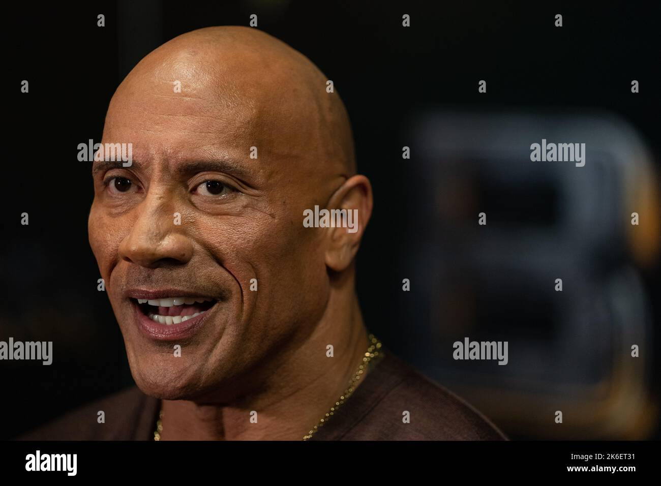 Toronto, Canada Oct. 13, 2022. Dwayne Johnson, star and producer of the ...