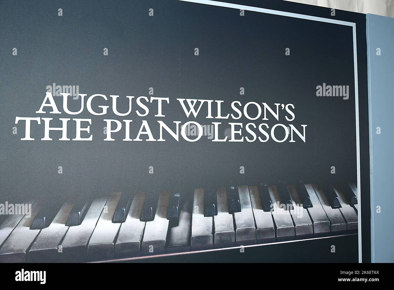 The backdrop at The Revival of August Wilson's "The Piano Lesson ...