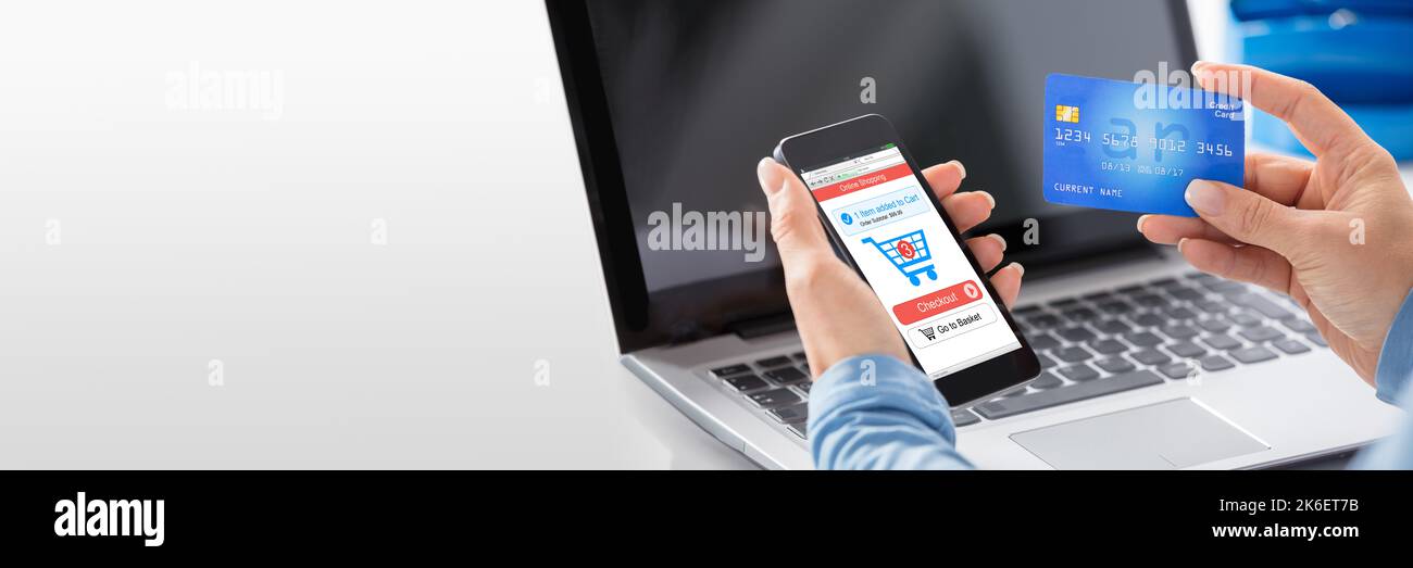 Businessperson Shopping Online Using Credit Card. Customer Doing ...